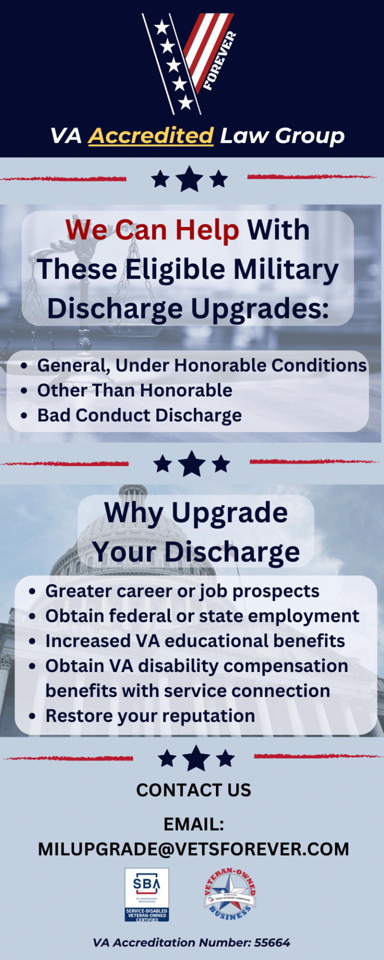 Military Discharge Upgrades - VetsForever